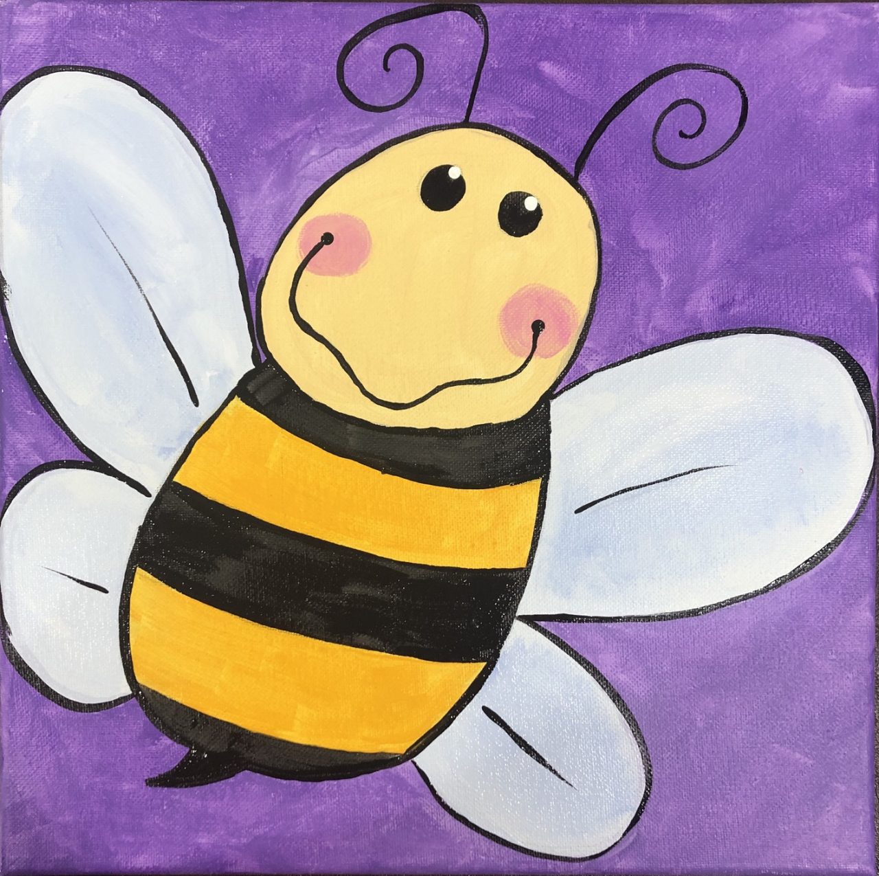 Canvas Designs 1 - Busy Bees Pottery & Arts Studio